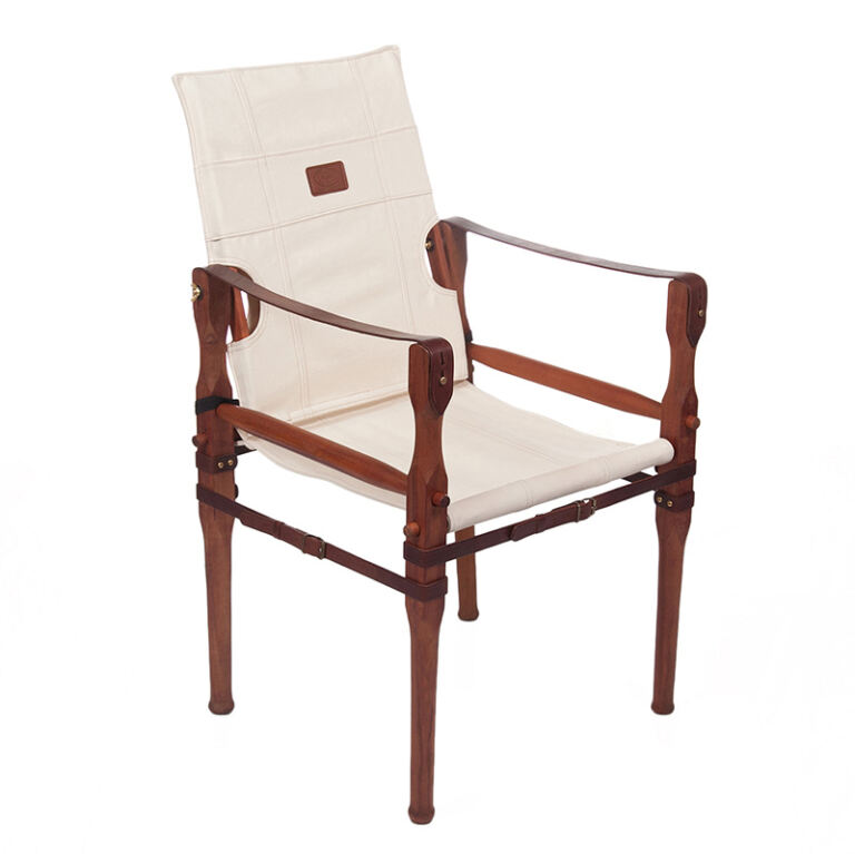 Roorkhee Campaign Chair Tall - Melvill & Moon