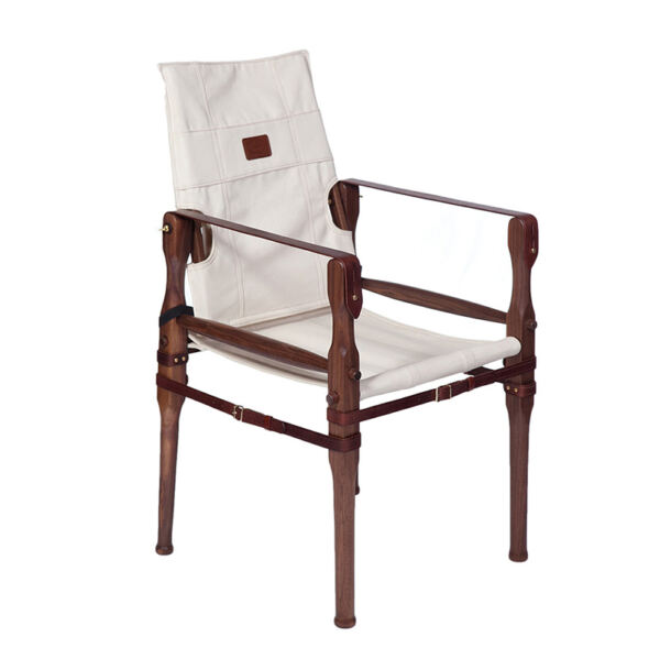 Roorkhee Campaign Chair Tall - Melvill & Moon